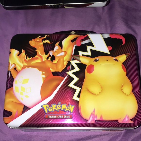 Pokemon | Accessories | Metal Lunch Box Collection Collectable Pokemon ...